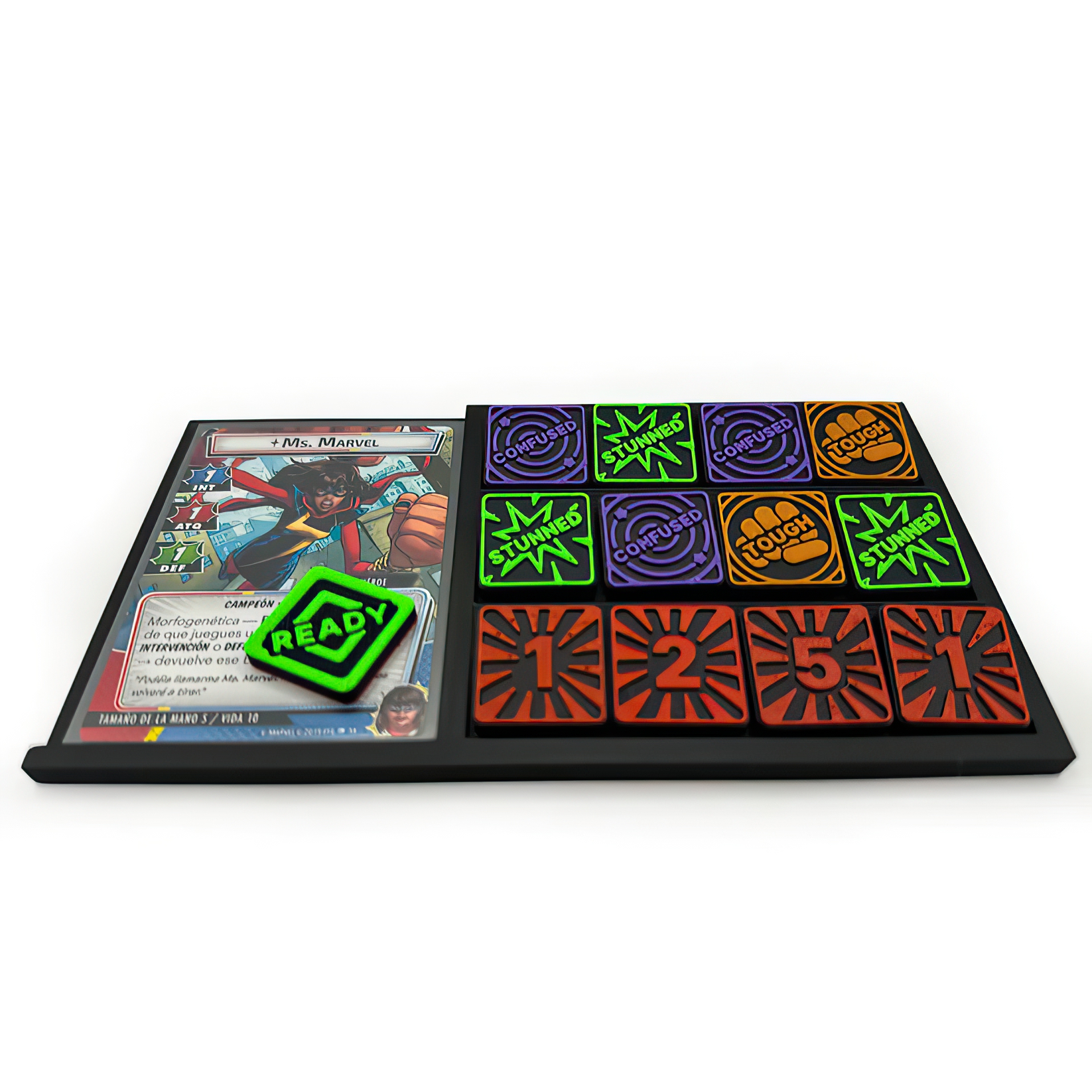 Marvel Champions LCG – Tableros y Tokens imantados Deluxe – Juegos de ...
