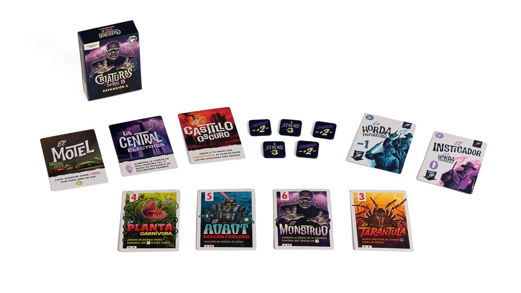 Criaturas de Serie B Expansión 1 – Juegos de Mesa Rampi Games